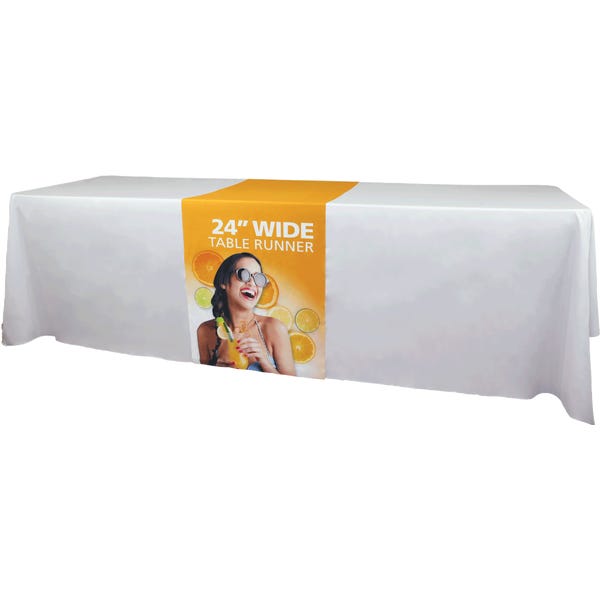 Printed Table Runners with Logo for Tradeshows – Epic Displays